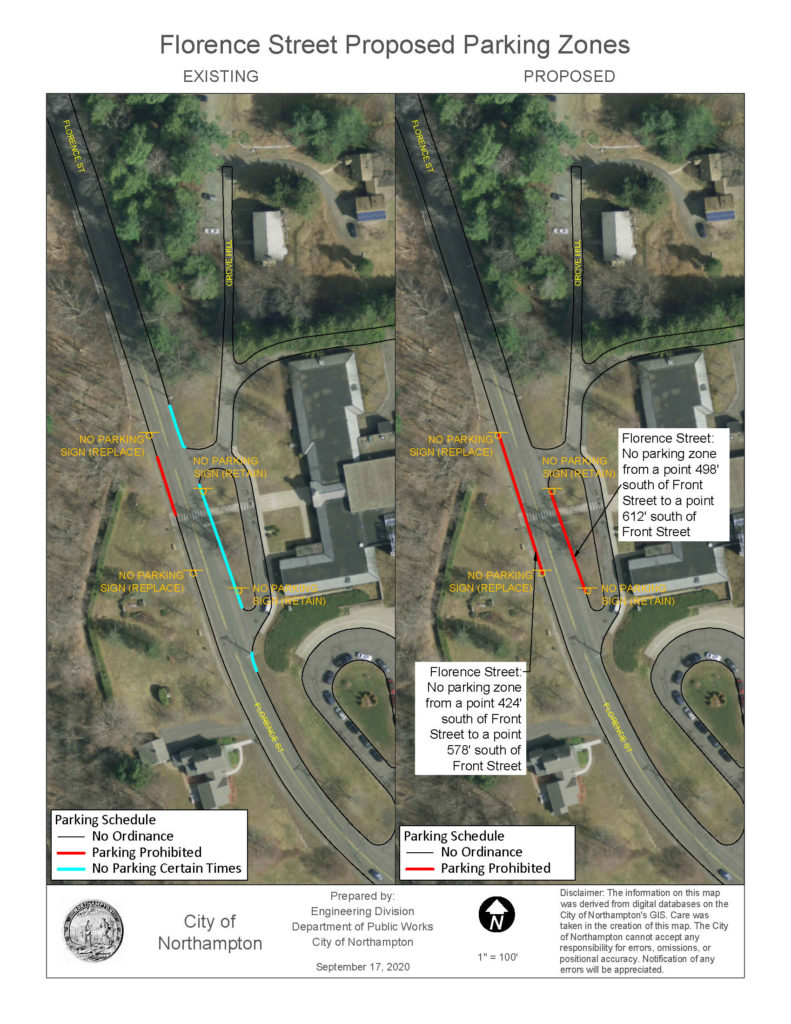 Florence Street Proposed Parking Zones : Leeds Civic Association